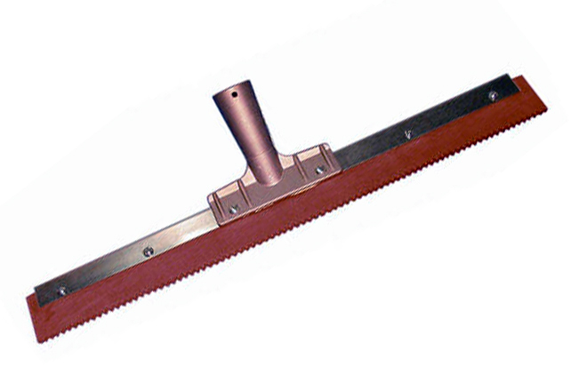 Serrated Edge Floor Squeegee - A. R. Chambers Supply | Pittsburgh ...